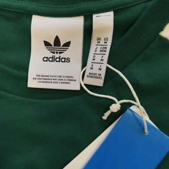 adidas | Shirts | Nwt Adidas Originals Raglan Tee Shirt Three Stripe ...